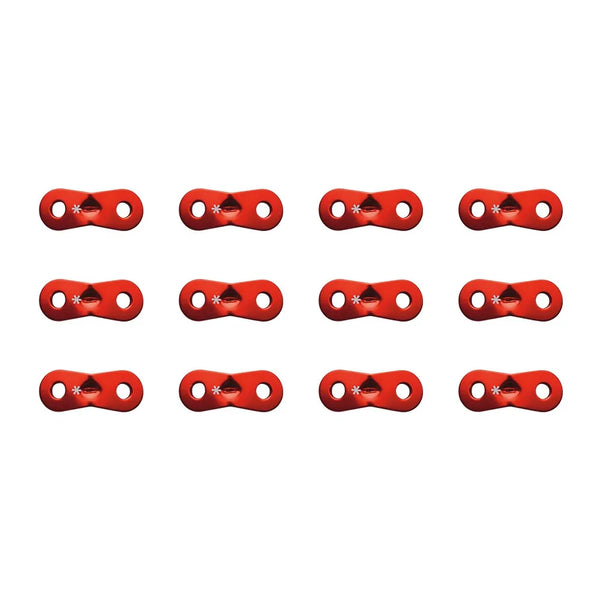 Snow Peak Aluminium Stopper Red (12pcs) R-050-1 - Run2free